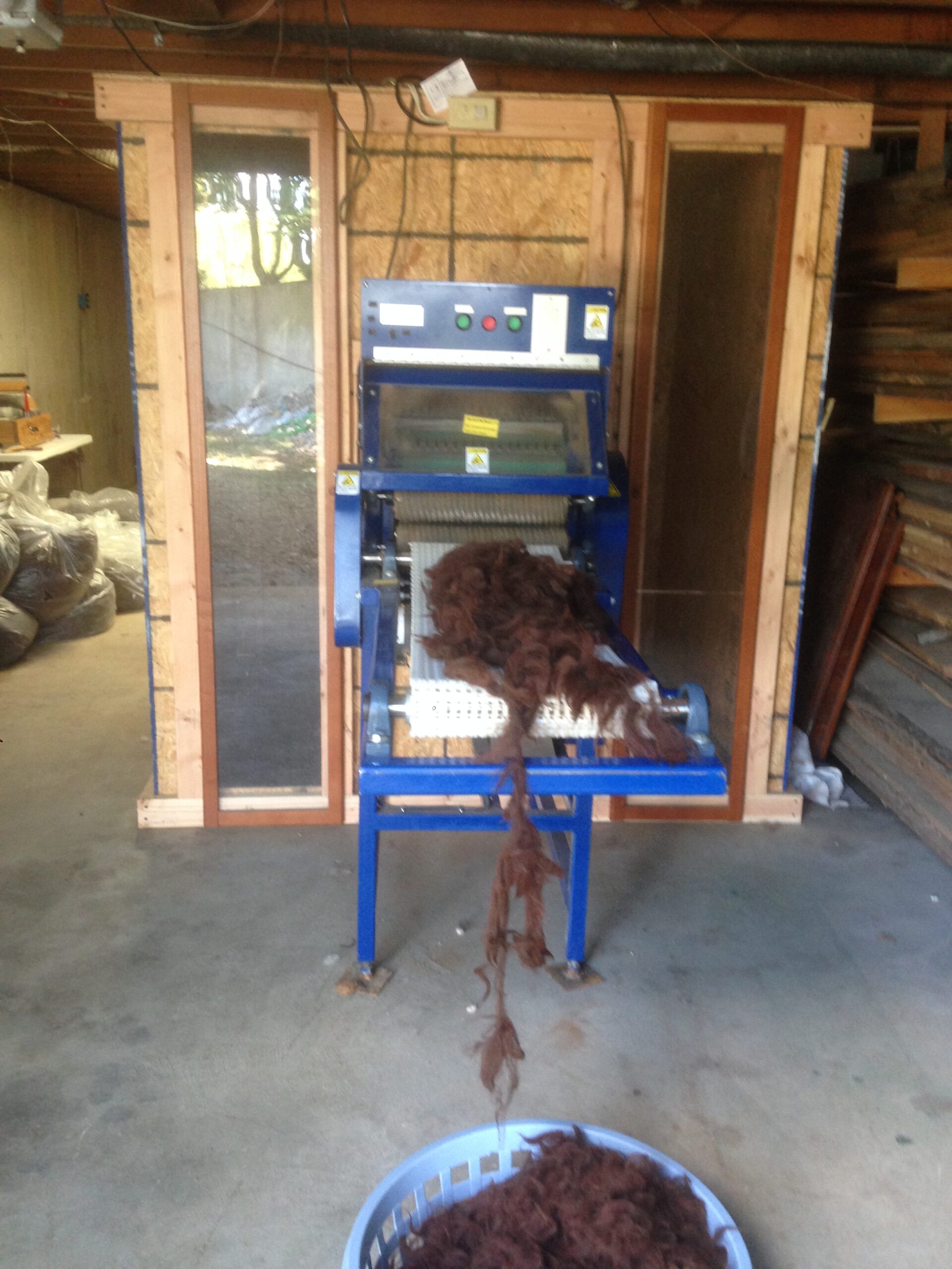 Fiber Processing - Alpacas of Troy